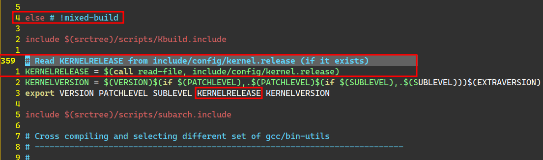 Where does your local Linux Kernel build get its kernel release version string from? | Paso Uno