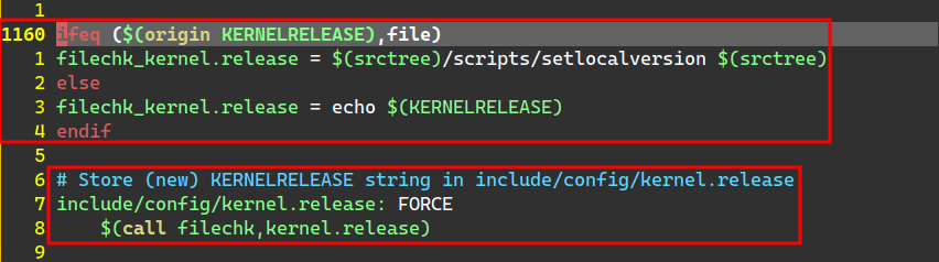 Where does your local Linux Kernel build get its kernel release version string from? | Paso Uno