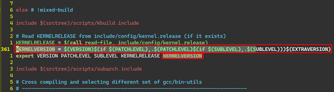 Where does your local Linux Kernel build get its kernel release version string from? | Paso Uno