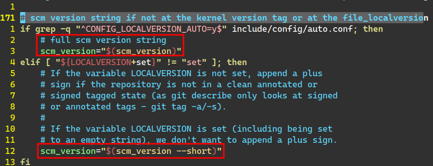 Where does your local Linux Kernel build get its kernel release version string from? | Paso Uno