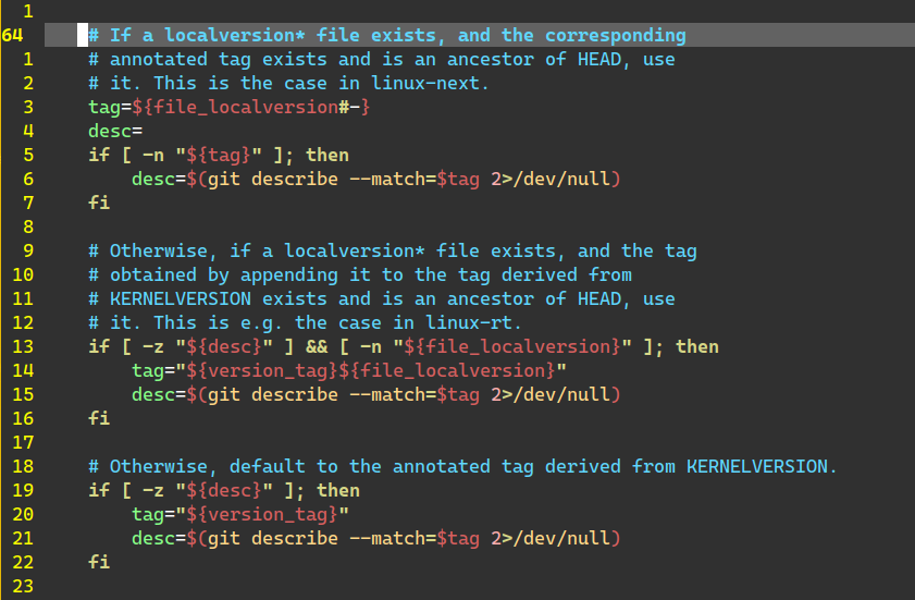 Where does your local Linux Kernel build get its kernel release version string from? | Paso Uno